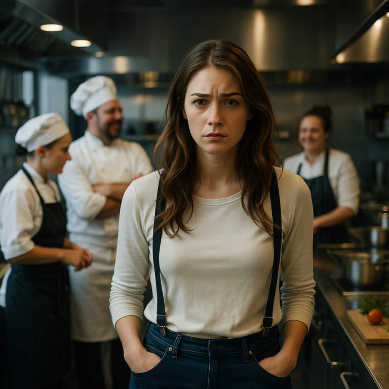 On a obligé une femme ordinaire à aider en cuisine, sans se douter qu ...
